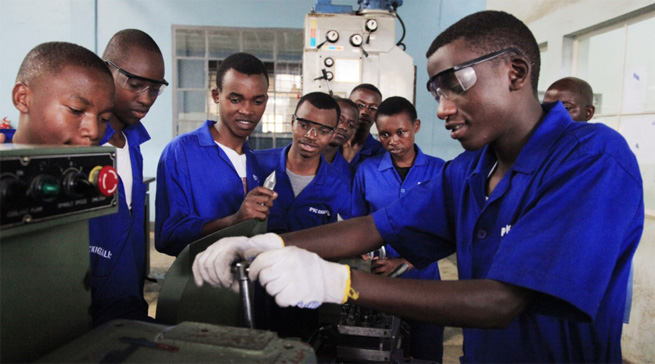 TVET Students commend new training system that provides advanced hands ...
