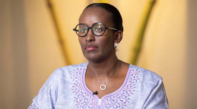 First Lady Jeannette Kagame participates in the virtual 2020 Meridian ...